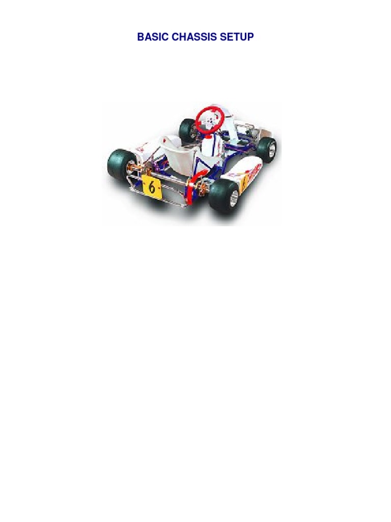 Kart Basic Chassis Setup | PDF | Tire | Steering