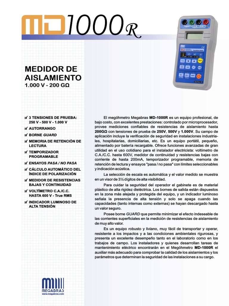 Megometro - Megabras | PDF | Ciencia y matemáticas | Tecnología