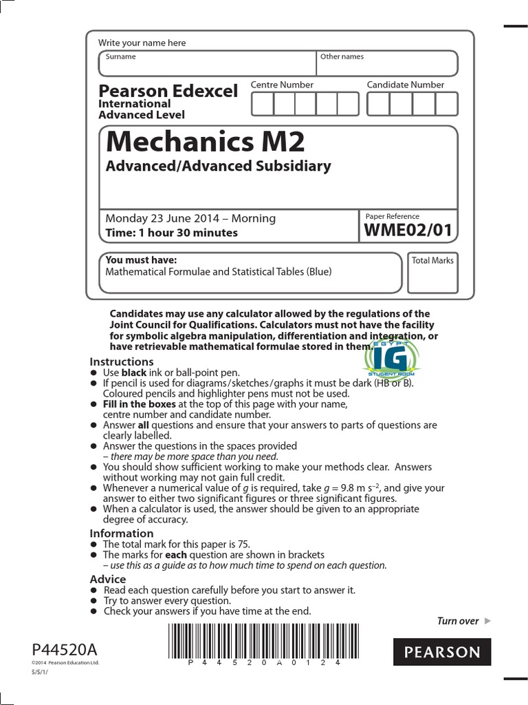 Mechanics 2 Edexcel | PDF | Collision | Classical Mechanics
