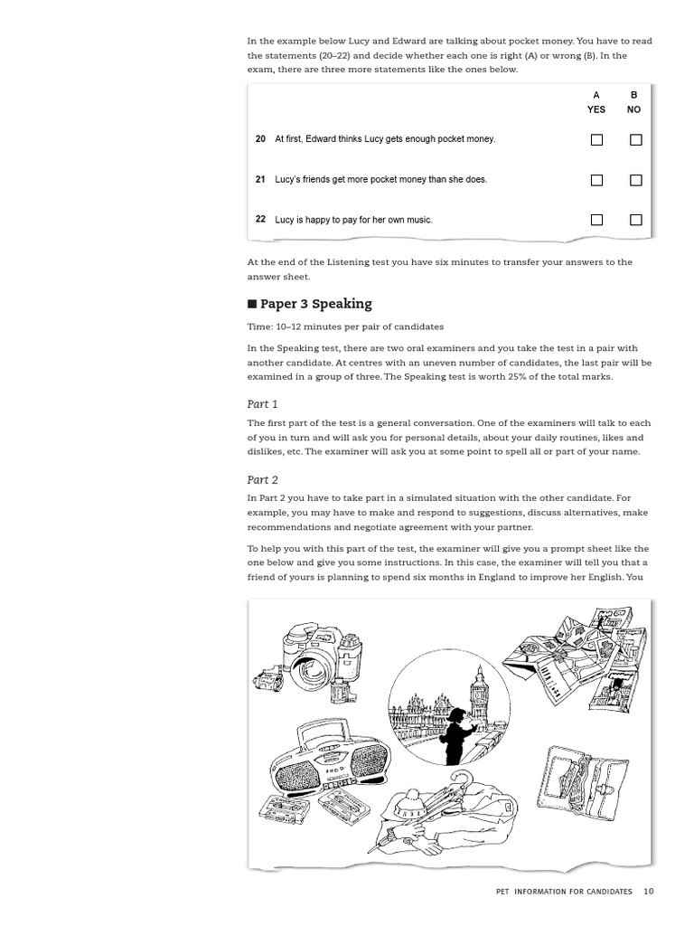 First Oral Exam Pet | PDF | Tests | Standardized Tests