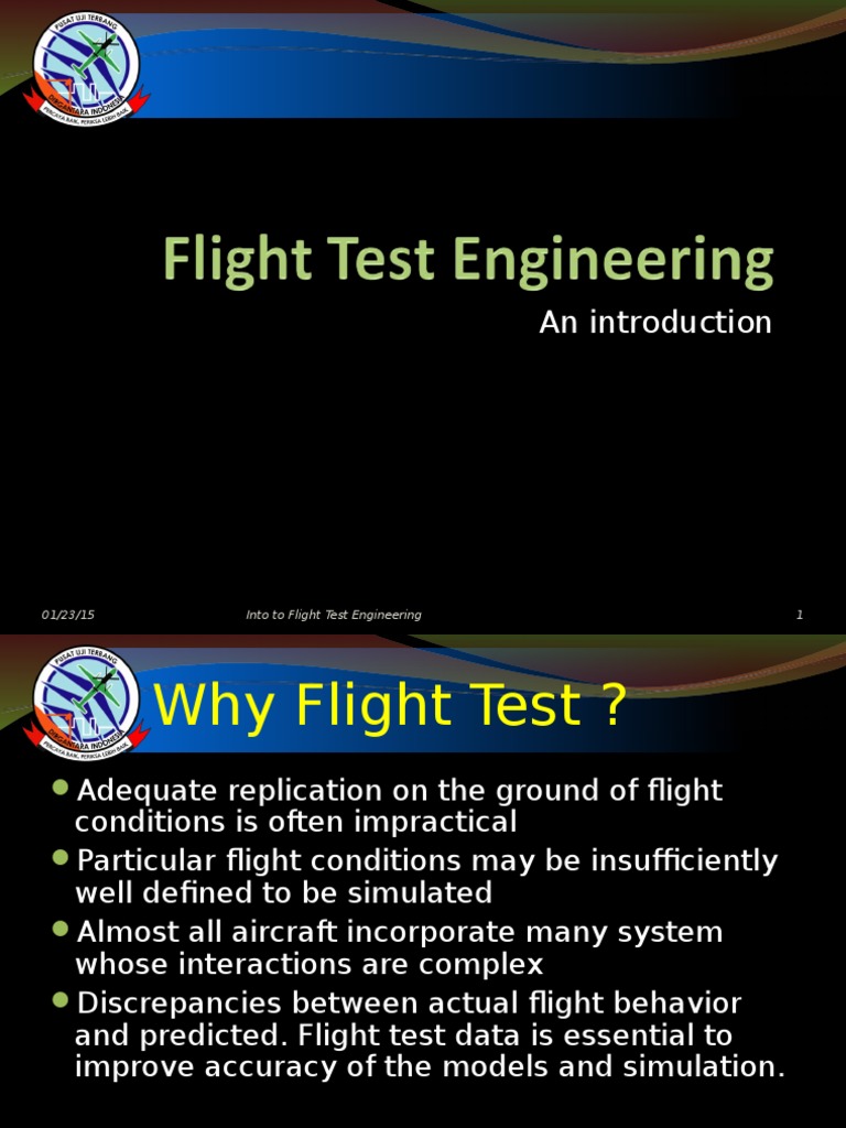 Flight Test Introduction | PDF | Flight Test | Simulation