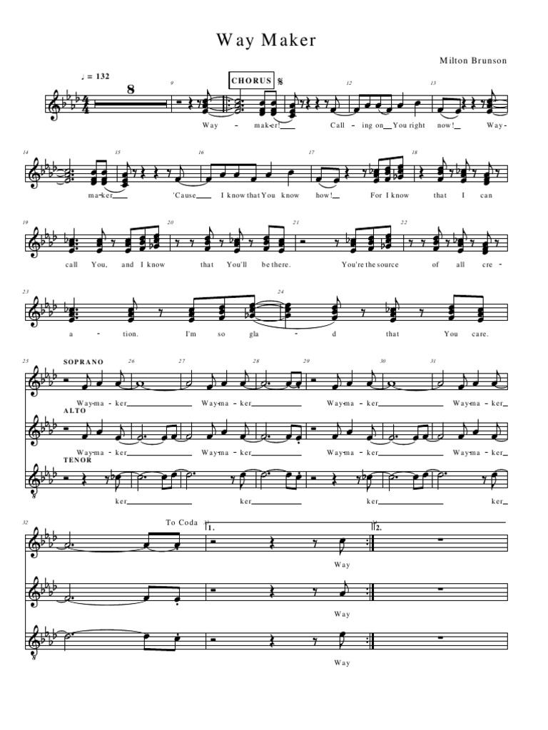 Way Maker | PDF