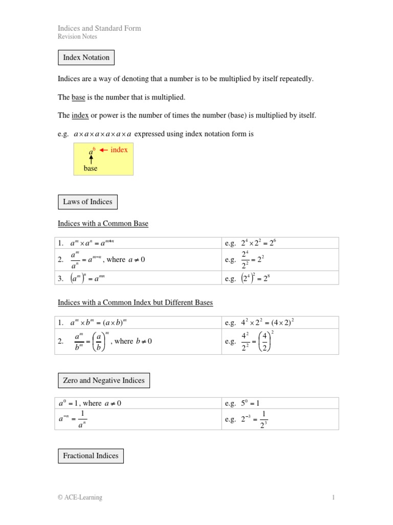 Arithmetic ISF Notes DL | PDF