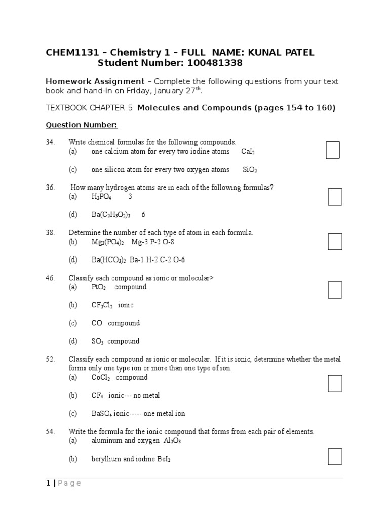 Chap 5 Homework Winter 2012 | PDF