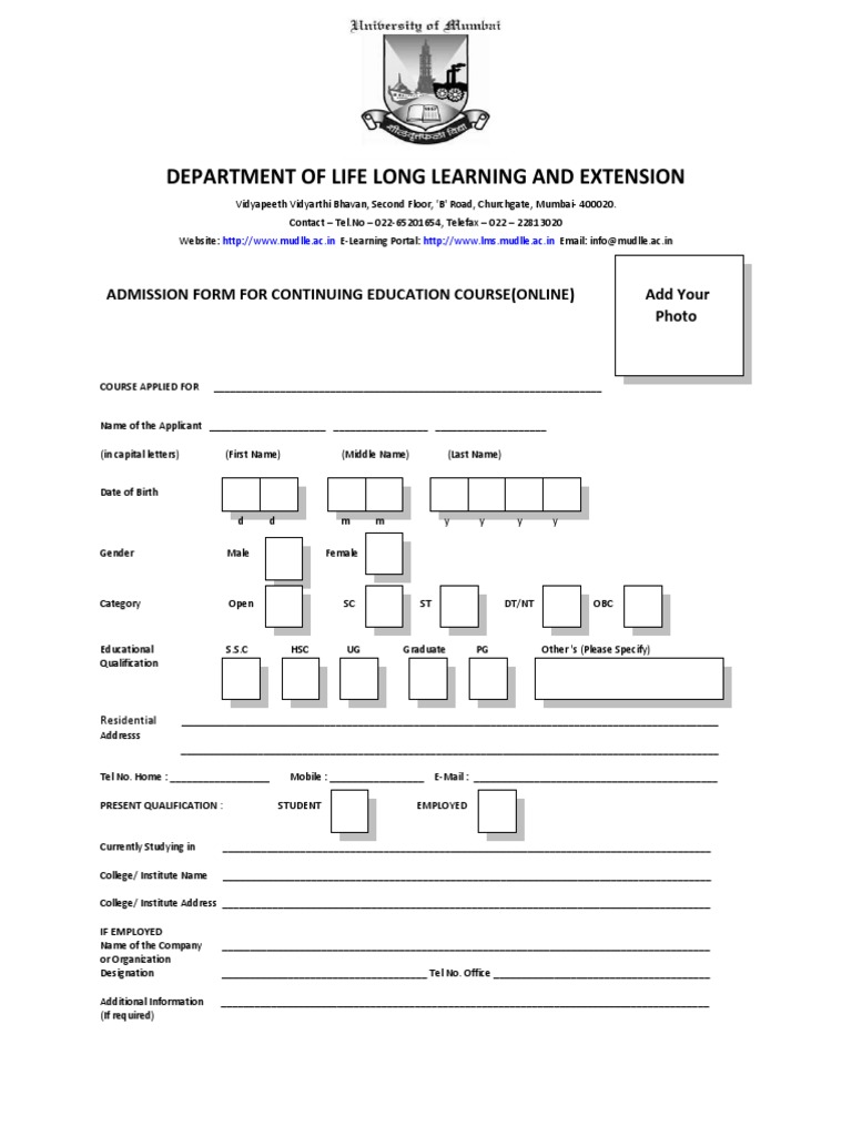 Online Form PDF | Download Free PDF | Educational Technology | Further ...