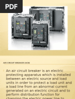 PPM Checklist - Air Circuit Breaker (Acb) | PDF | Machines | Electric Power