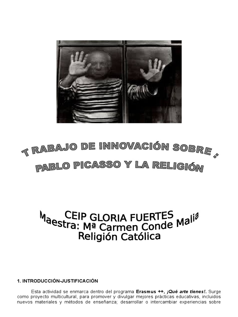 Proyecto. Picasso y La Religión | PDF