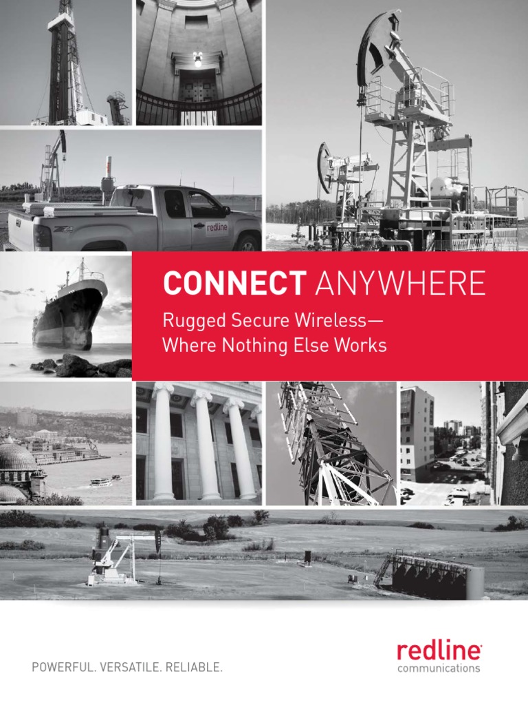 Redline Systems Overview Brochure | PDF | Wireless | Scada