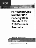 Asme B18.22.1 | PDF | Washer (Hardware) | Screw