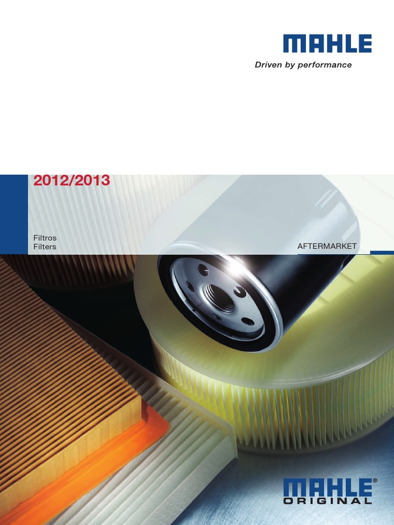 Catálogo Filtros MAHLE 2012-2013 (Argentina) | PDF