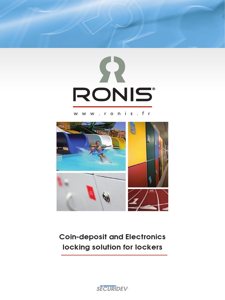 RONIS Coin Deposit and Electronics Locking Solution For Lockers | PDF ...