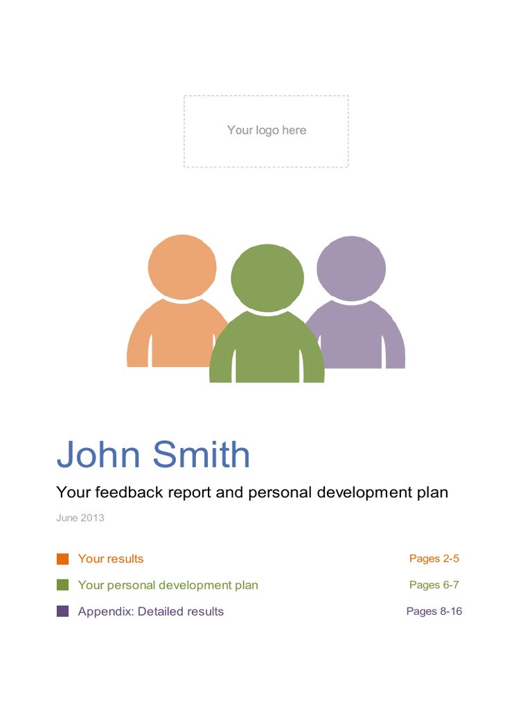 Spidergap Sample 360 Degree Feedback Report | PDF