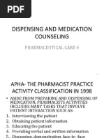 Guide To Good Dispensing Practice | PDF | Medical Prescription | Pharmacy