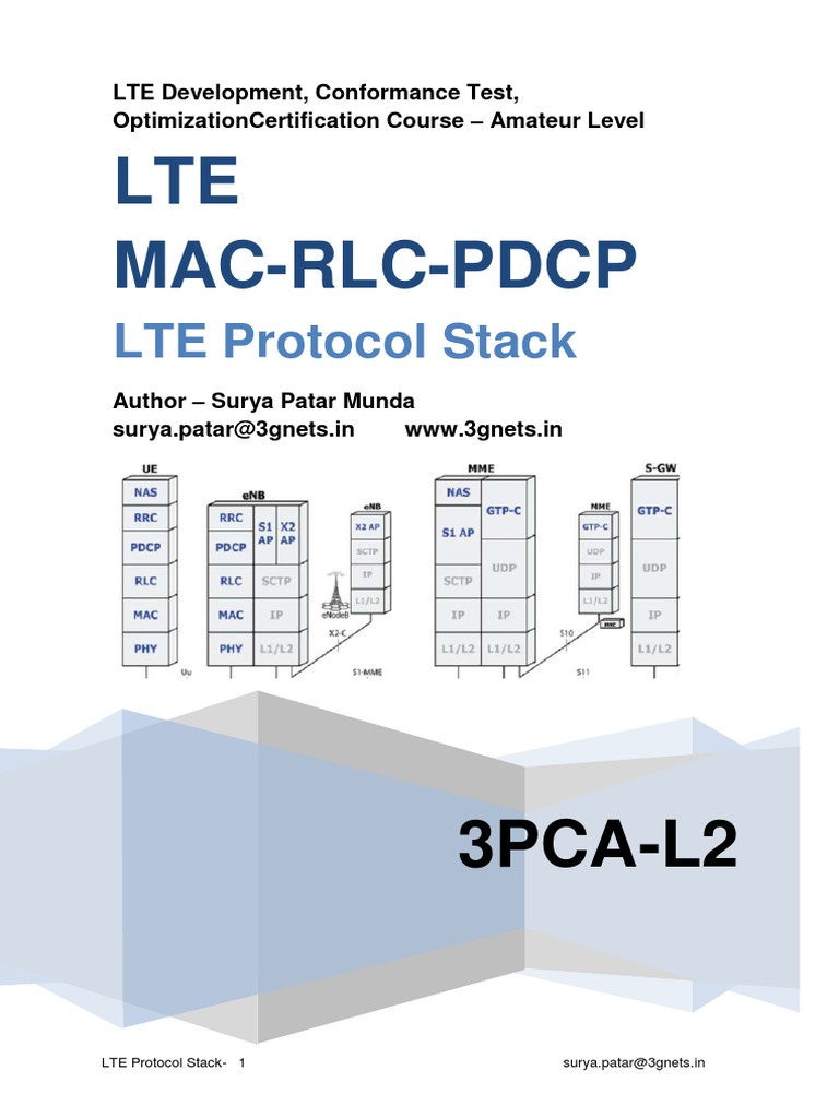 Lte Protocol | Network Packet | Communications Protocols