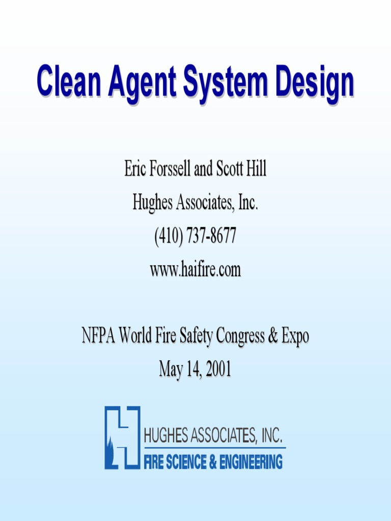 Clean Agent System Designs | PDF | Ozone Depletion | Pressure
