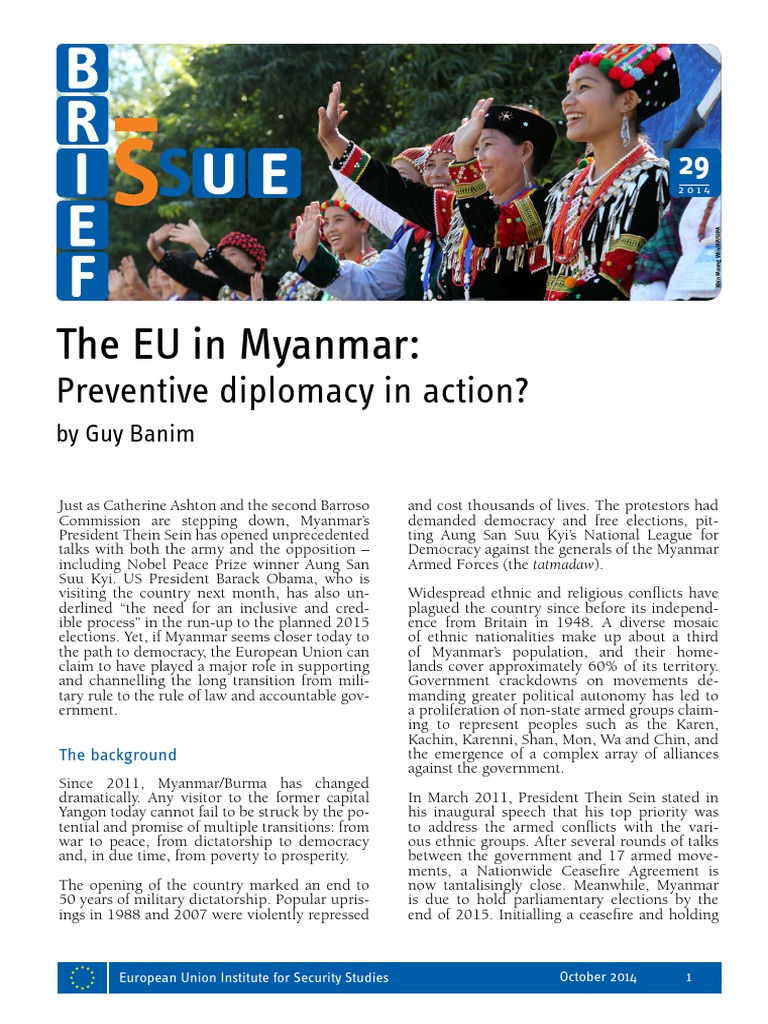 Brief 29 Burma | PDF | Peacebuilding | Myanmar
