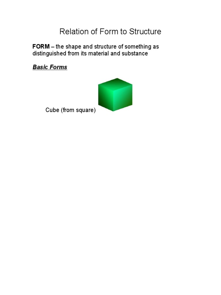 Relation of Form To Structure (Repaired) | PDF | Shape | Truss