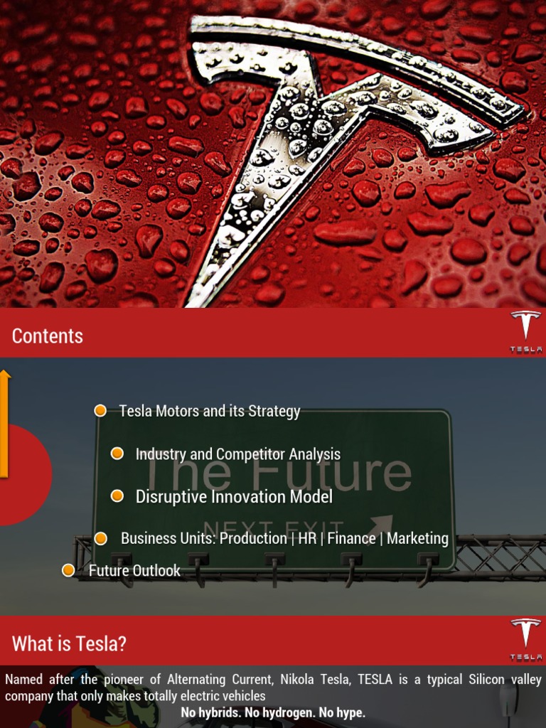 Tesla's Electric Vehicle Strategy Analysis | PDF | Tesla Model S ...
