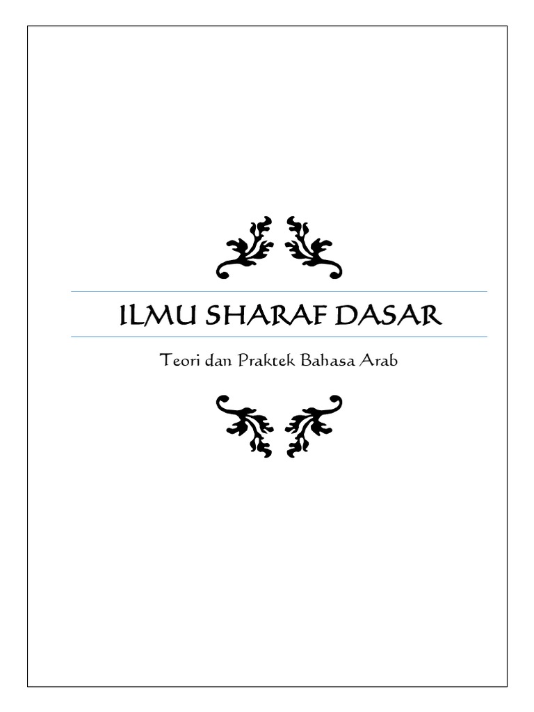Ebook Panduan Ilmu Sharaf Dasar | PDF