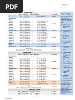 NTU Academic Calendar 2025-2027 | PDF | Observances | Holidays