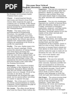 ANIMAL FARM TEST Chapters 1-10 | PDF | History