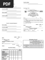 Deped Form 138-E Report Card Grades 4 To 6 Blank | PDF