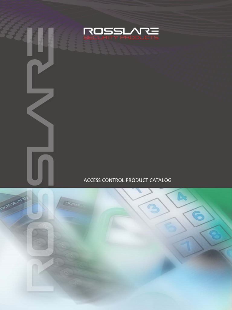 Rosslare Access Control - Credentials - Catalog 2014 - English | PDF ...