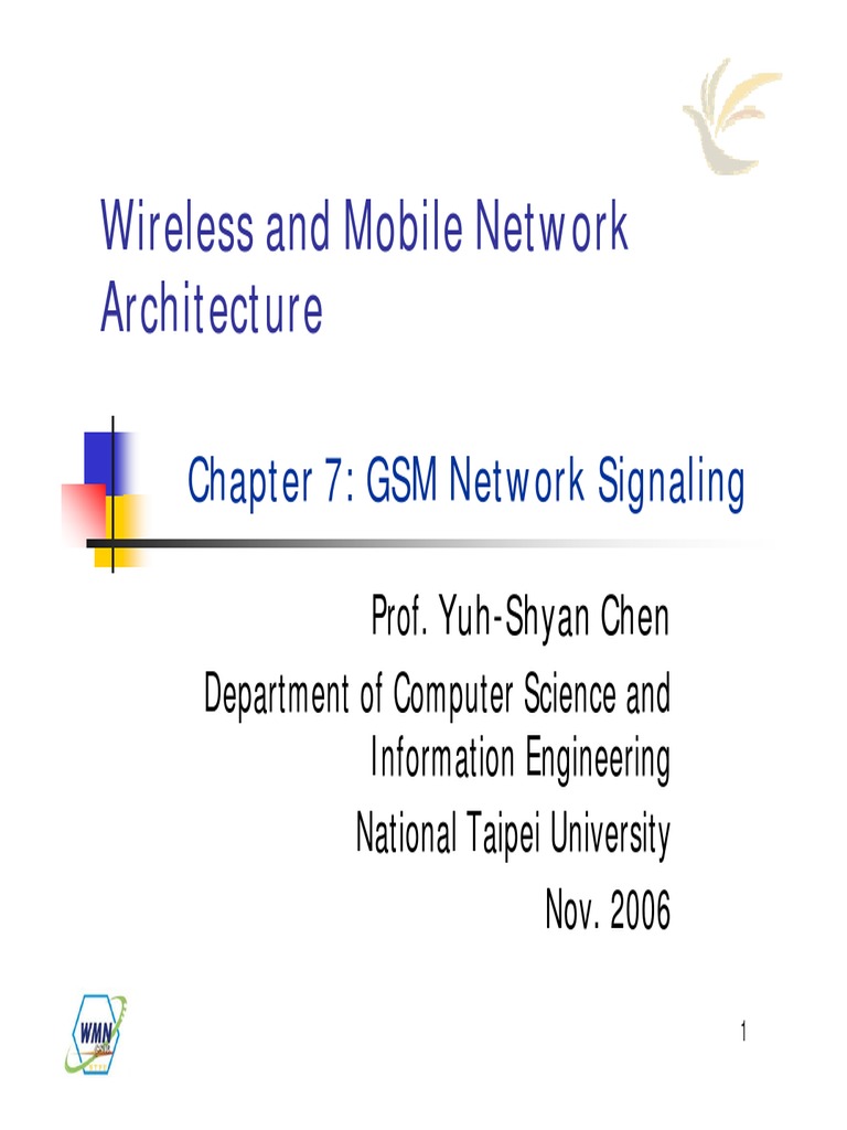 GSM Network Signalling | Telephony | Telecommunications