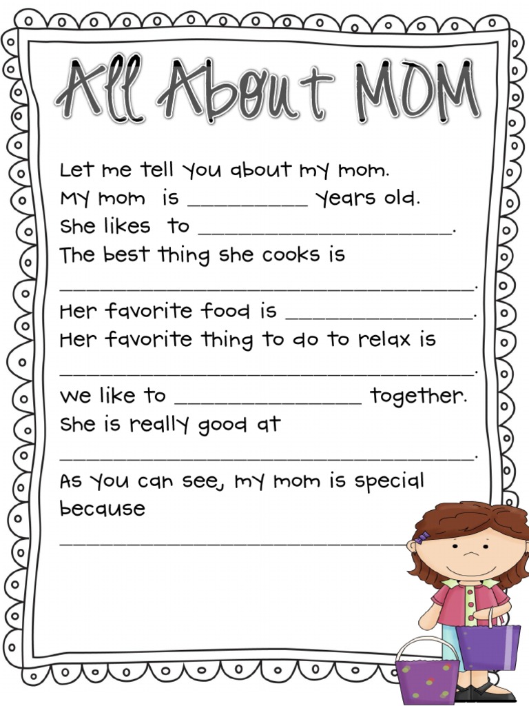 Mother's Day Poem Questionnaire | PDF