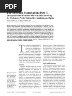 Newborn Exam Checklist: Examination Osce Items Inspection Vital Signs | PDF