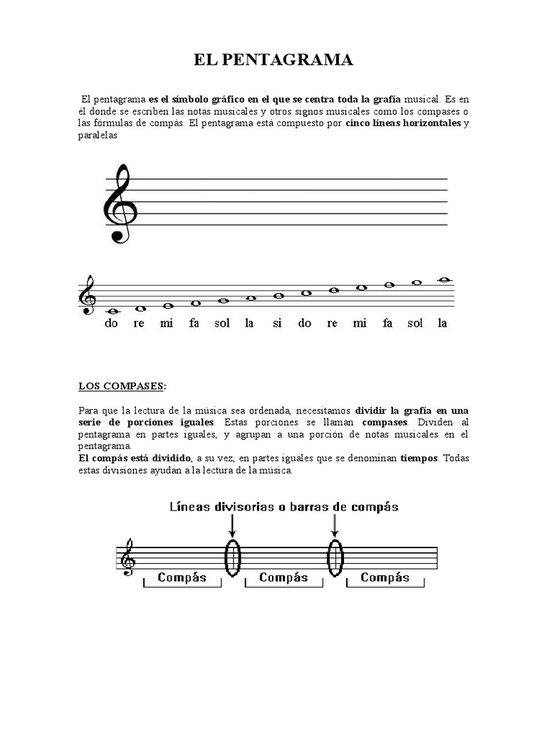 El Pentagrama | PDF