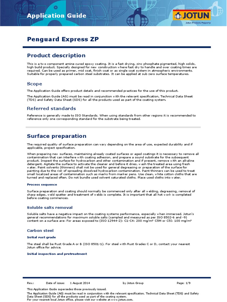 Penguard Express ZP AG | PDF | Abrasive | Paint
