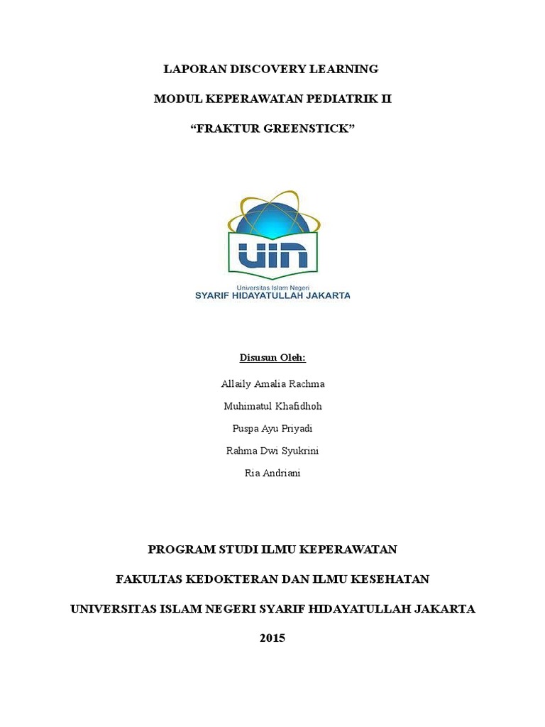 Fraktur Greenstick pada Anak-anak | PDF