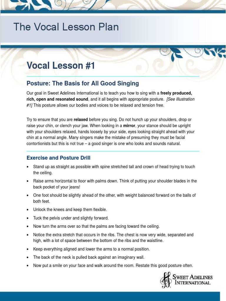 The Vocal Lesson Plan | Download Free PDF | Singing | Larynx