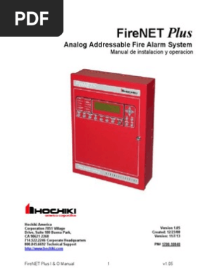 HOCHIKI Firenet 4127 Digital Analog Addressable Fire Alarm, 52% OFF