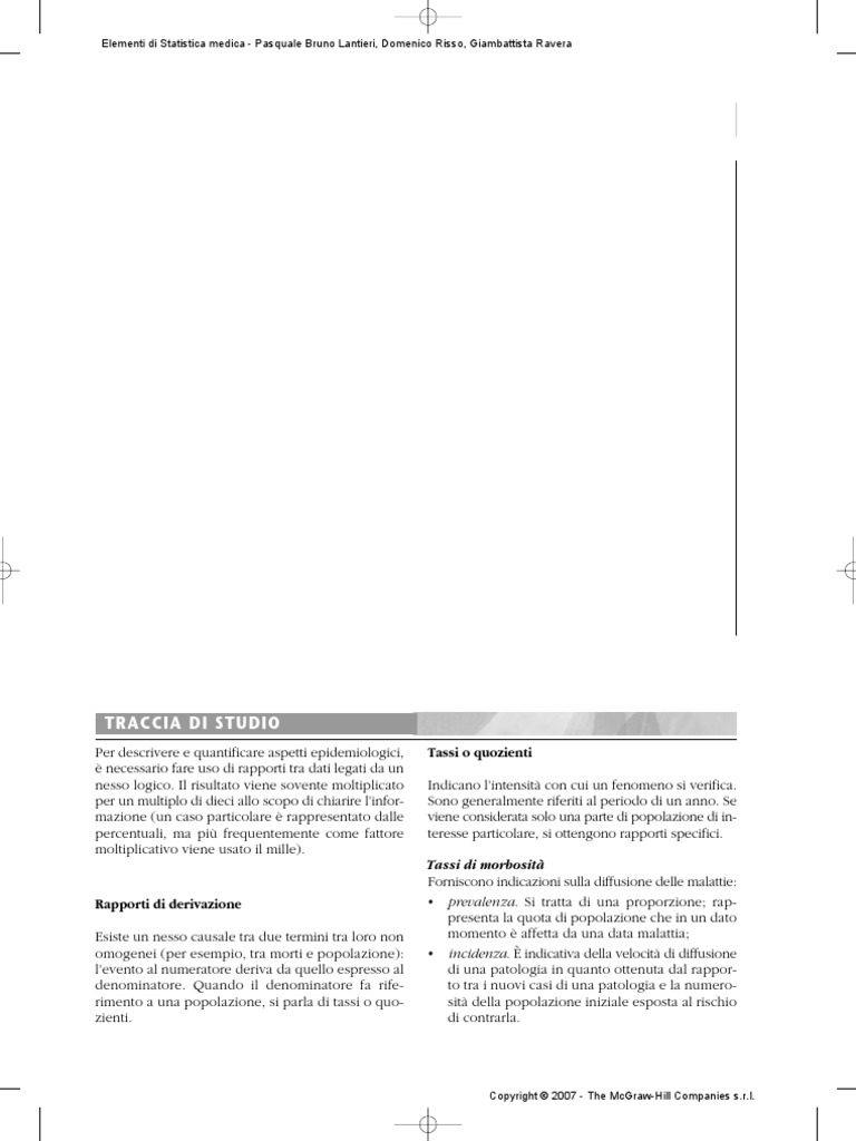 Traccia Di Studio Ed Esercizi | PDF