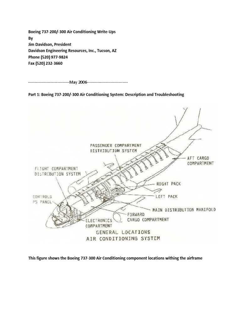 Boeing 737 Bleed Air System Pdf Aviation Aircraft