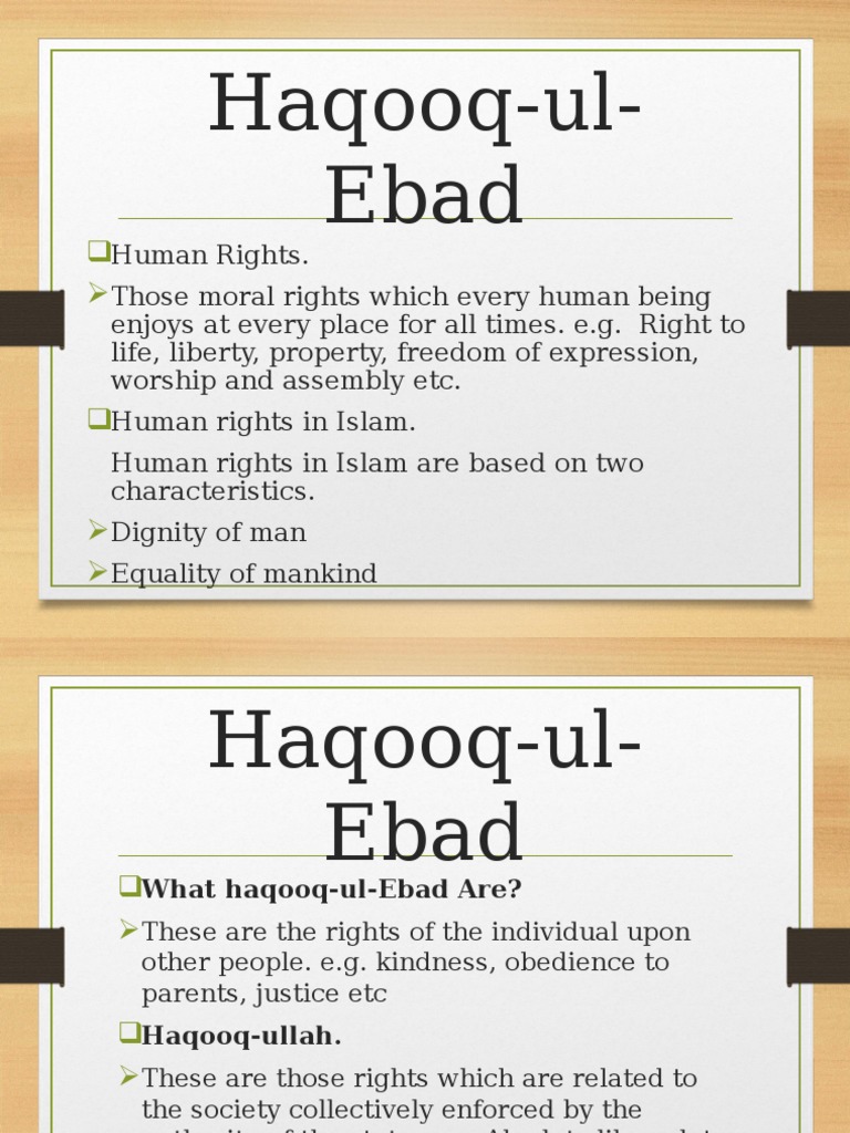 Haqooq Ul Ibad | PDF | Muhammad | Religious Belief And Doctrine