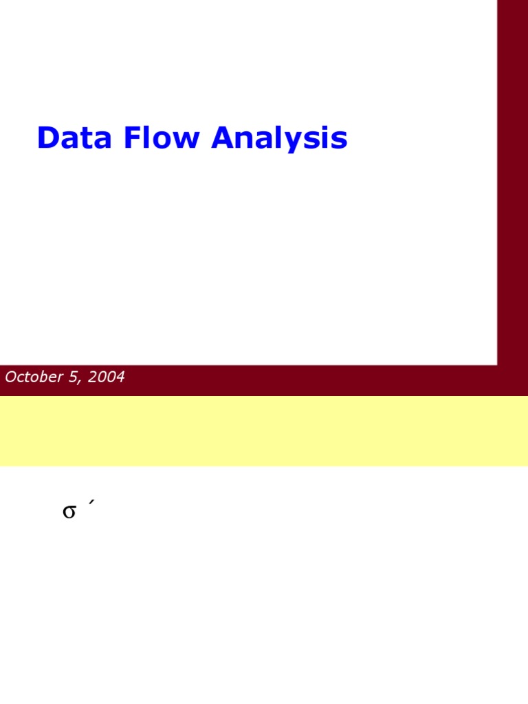 Class Data Flow Analysis | PDF | Software Development | Computer Science