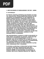 Sample Filipino Research Layunin | PDF