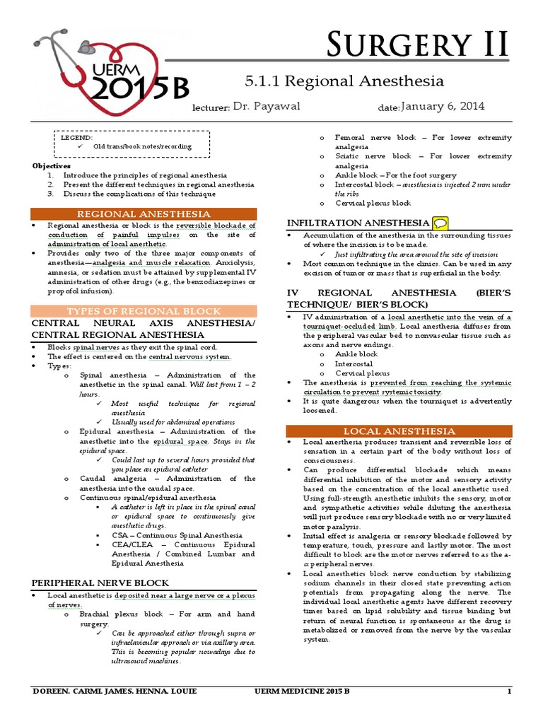Local Anesthesia Exam Tips | PDF | Anesthesia | Hemoglobin
