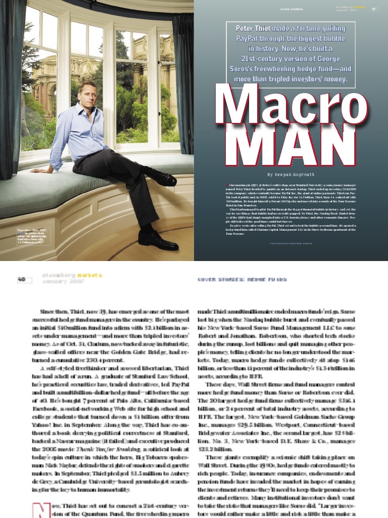 Macro: MAN MAN MAN | Download Free PDF | Pay Pal | Hedge (Finance)