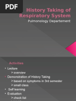 Respiratory History OSCE Checklist | PDF | Respiratory Diseases ...