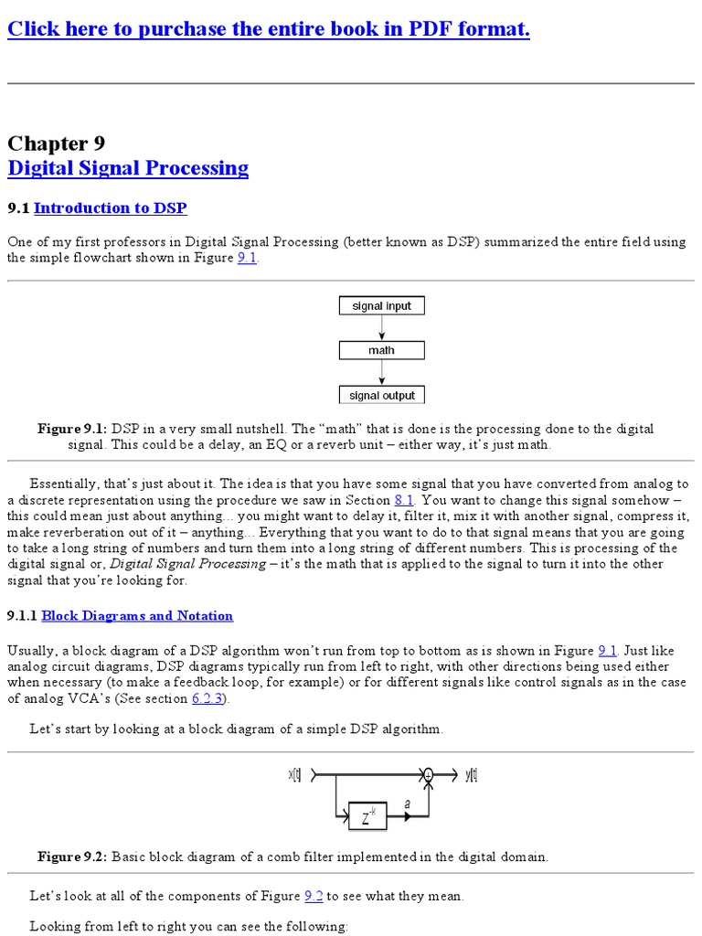Digital Signal Processing | PDF | Digital Signal Processing | Sampling ...