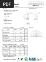5mm LED Datasheet PDF | PDF | Light Emitting Diode | Electrical Equipment
