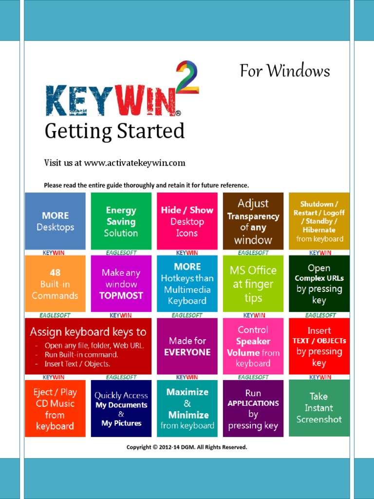 Keywin 2 Start Guide | PDF | Computer Keyboard | Laptop