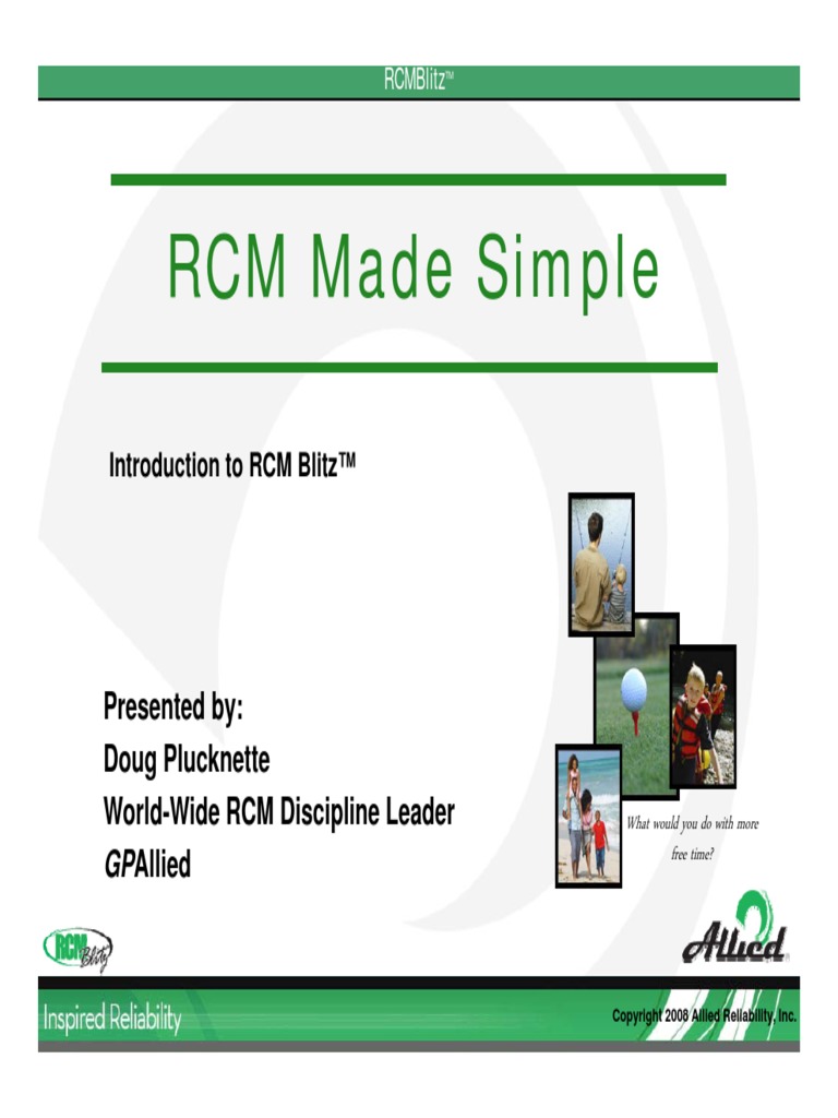 RCM Made Easy | Download Free PDF | Reliability Engineering ...