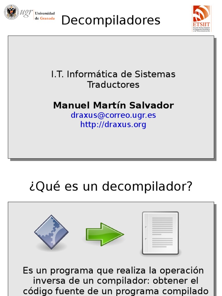 Decompiladores | PDF