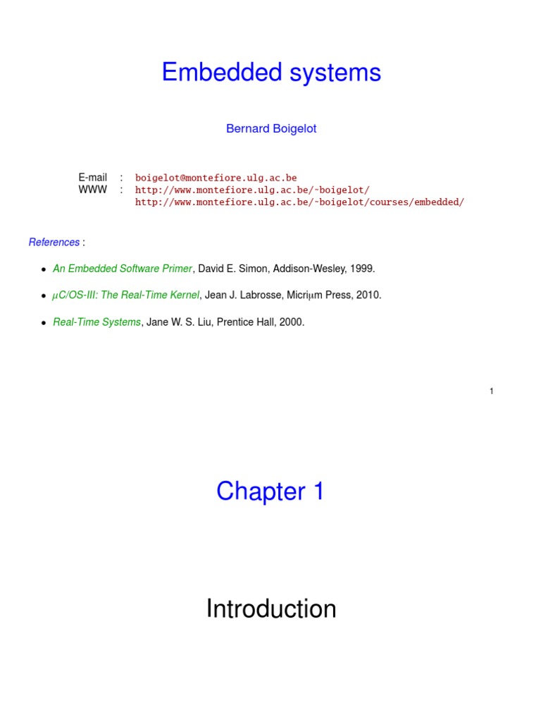 Embedded | PDF | Scheduling (Computing) | Operating System