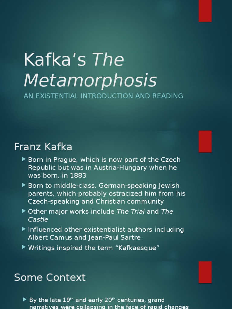 Kafkas The Metamorphosis in Class | PDF | History | Classics